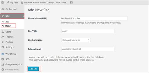 Cara Membuat Subdomain Dengan Wordpress Multisite