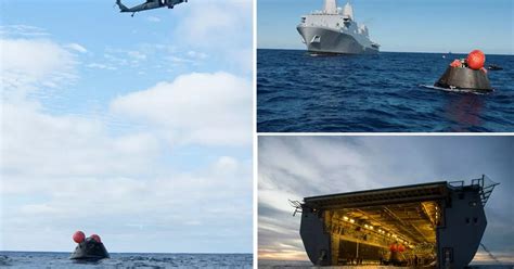 Orion Amazing Pictures Show Recovery Of Mars Spacecraft From Pacific