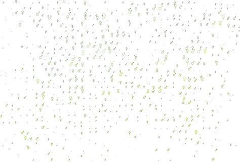 Light Green Vector Pattern With Gender Elements Vector Art At Vecteezy