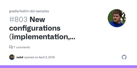 New Configurations Implementation Testimplementation Etc Do Not Work In The Dependencies