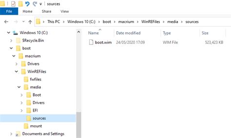 Problem Running Macrium Restore From Windows Boot Menu Solved Windows