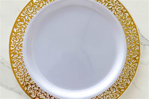 일회용용기·도시락 엔틱 골드 접시 18cm 8p 카페 감성 앞접시 일회용 플라스틱 오늘의집 쇼핑