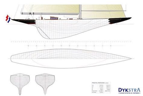 Linesplan J Class Wooden Boats J Class Yacht Yacht Racing
