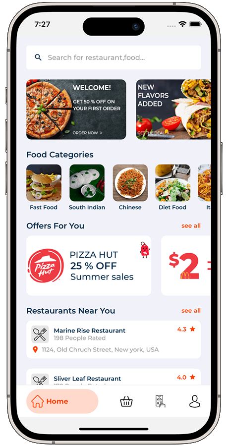 3 In 1 React Native Food Ordering App Template Food Delivery App