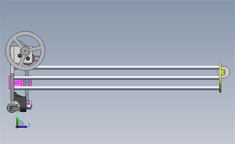 走“s”型无碳小车（sw14可编辑）001 Solidworks 2014 模型图纸下载 懒石网