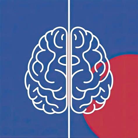 Left Brain Right Brain Thinking Background Premium Ai Generated Image