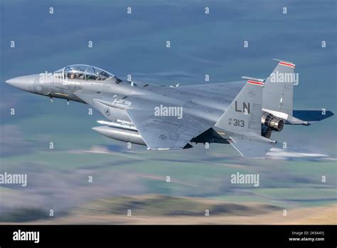 Mach Loop F 15 Stock Photo Alamy