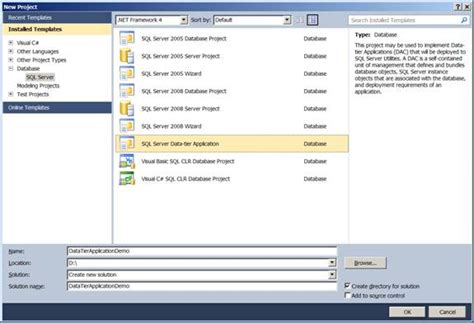 Creating Data Tier Applications In SQL Server R Database Journal