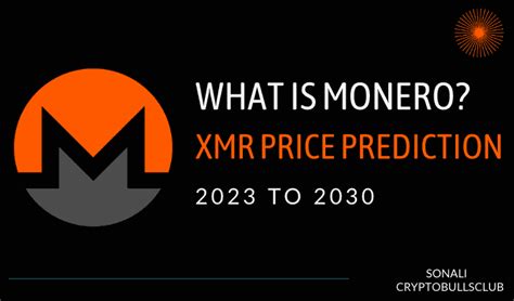 What Is Monero Xmr Price Prediction For 2023 2024 2025 To 2030 Crypto Bulls Club