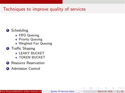 Qos Quality Of Services Computer Networks Pdf