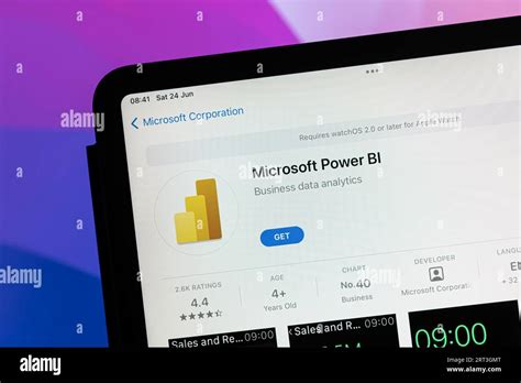 Ostersund Sweden June 24 2023 Microsoft Power Bi App Microsoft Power Bi Is An Interactive