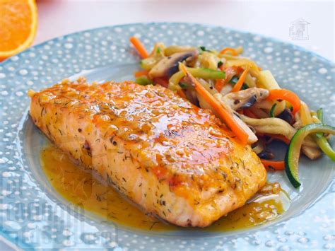 Easy Garlic Honey Salmon Recetas Por Un Tubo At Isabel Spiegel Blog