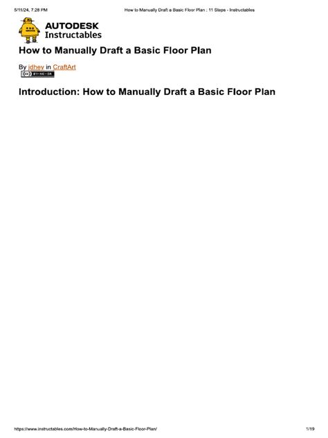 How To Make Floor Plan Pdf