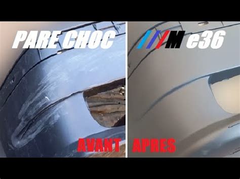 Réparer Un Pare Choc Cassé Ou Fissuré En Plastique Abs Youtube