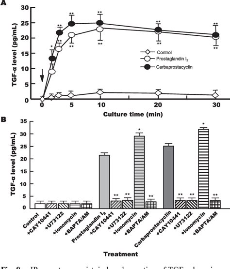 Figure 1 From Ip Receptor Agonist Induced Dna Synthesis And Proliferation In Primary Cultures Of