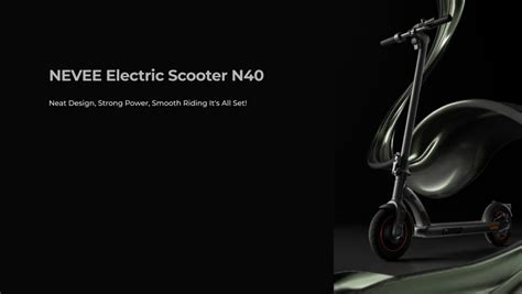 Navee N40 Is The Practical And Safe Electric Scooter That Costs Only €