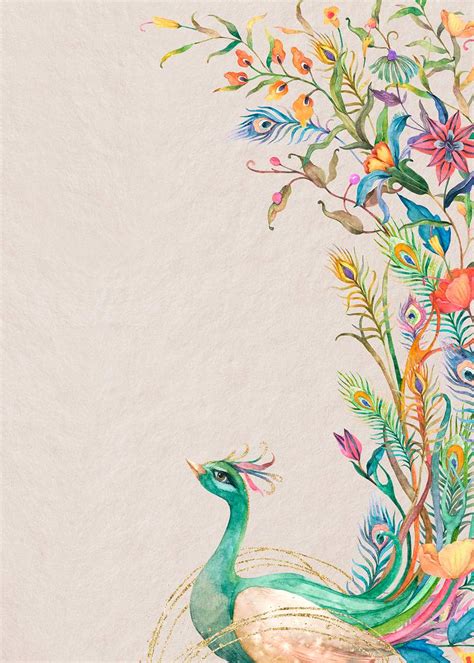 Peacock Invitation Card Images Free Photos Png Stickers Wallpapers