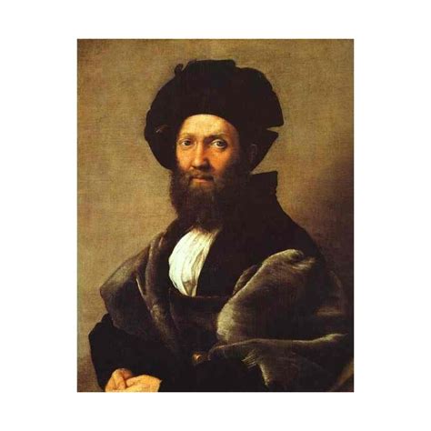 Portrait Of Baldassare Castiglione By Raphael Sanzio Art