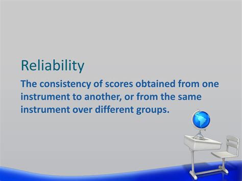 PPT Validity And Reliability PowerPoint Presentation Free Download ID 2926476