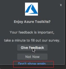 Survey Window UI Issue Issue 3285 Microsoft Azure Tools For Java