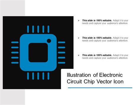 Illustration Of Electronic Circuit Chip Vector Icon Ppt Powerpoint Presentation Professional