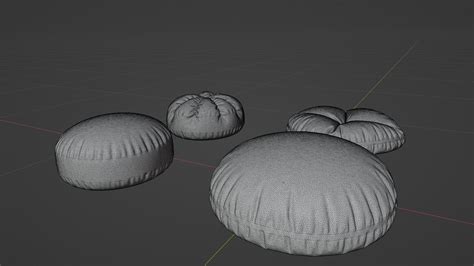 Pillow Cushion 3d Model Turbosquid 2010574