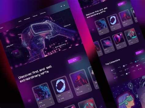 Nfts Marketplace On Behance