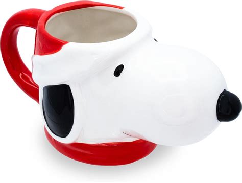Department 56 Peanuts Snoopy Wearing Scarf Sculpted Coffee