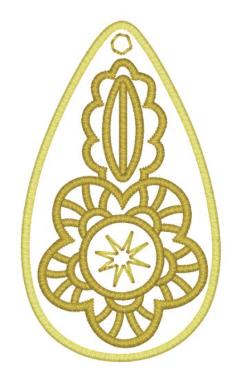 Scroll And Crest Machine Embroidery Design Embroidery Library At