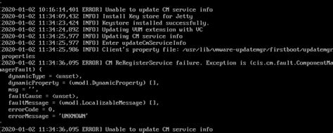 Problem Occurred While Connecting To The Update Manager Server Esx 65 Vmware Vsphere