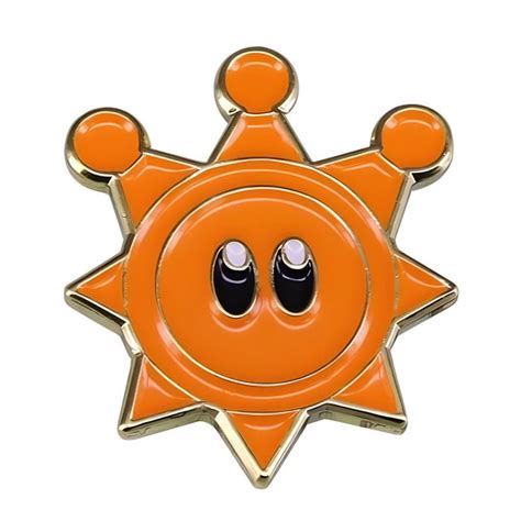 Super Mario Sunshine Pin Mario Toy