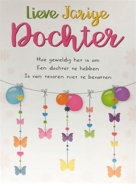 Kaart Intense Lieve Jarige Dochter Te040