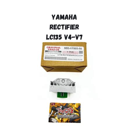 Yamaha Lc135 V4 V5 V6 V7 Rectifier Regulator Katab Assy Katap Katau Regulator Rectifier（api