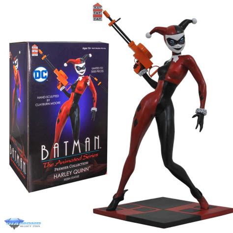 Dc Premier Harley Quinn Batman Animated Series Statue Em Promoção Na Americanas
