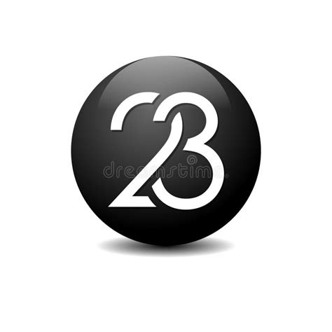 Typography Numbers Logo Gothic Numbers From 1 To 9 Handwritten Stock