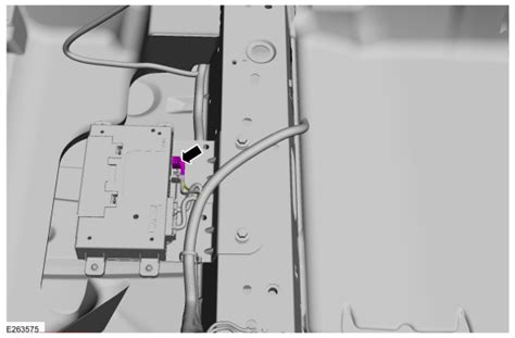 Ford Ecosport Removal And Installation Telematics Control Unit Tcu Module Antenna Coaxial