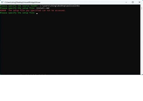 Intunewin Tool Problems Rintune