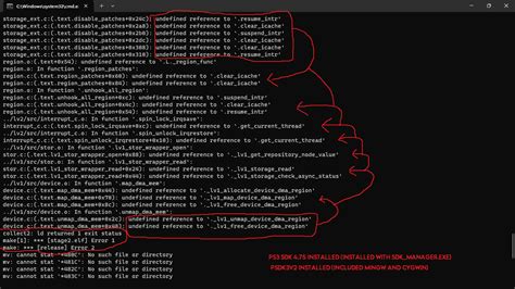 Help Error While Compiling Hen Makeps3henbat Psx Place