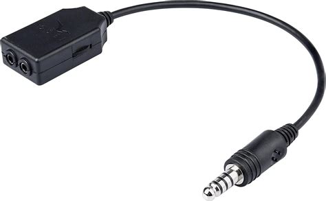 Aircraft Intercom Adapter With Dual 3 5 Mm Plugs Nepal Ubuy