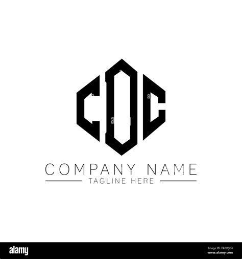 Cdc Letter Logo Design With Polygon Shape Cdc Polygon And Cube Shape