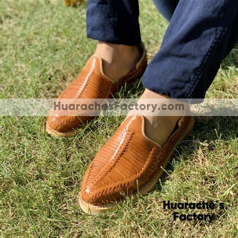 Zj00951 Huaraches Artesanales Hombre Calidad Premium Color Nuez De Piel