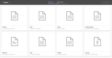 create topics adobe experience manager