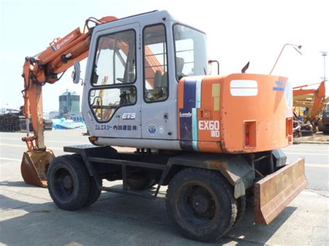 Hitachi Ex60wd 2 Wheeled Excavator Service Manual Set Tradebit