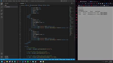 leaked video crud assignment implement delete and edit functionality