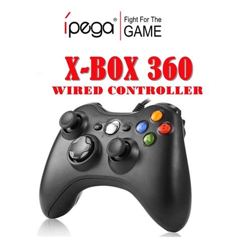 Ipega Wired Gaming Controller For Pc Black Shopee Philippines