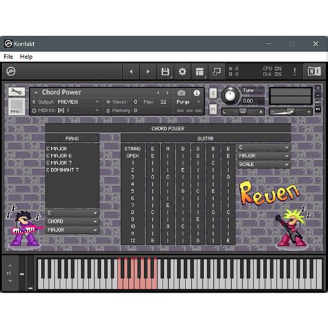 Chord Power Kontakt Chord And Scale Utility