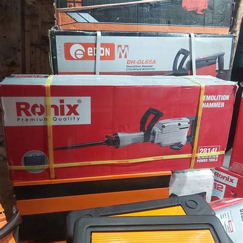 پیکور ۱۷ کیلویی رونیکس دریل تخریب بتن کن هیلتیماشین‌آلات صنعتیشیراز