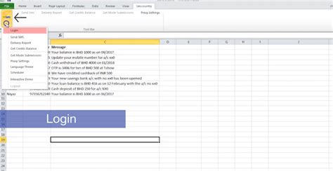 How To Setup Your Smscountry Excel Sms Plugin To Send Sms