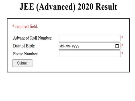 JEE Advanced Results 2020 Declared Check Toppers List Cut Off More