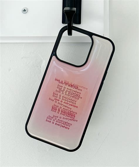Love Is 에폭시케이스 범퍼케이스 폰케이스 에이블리